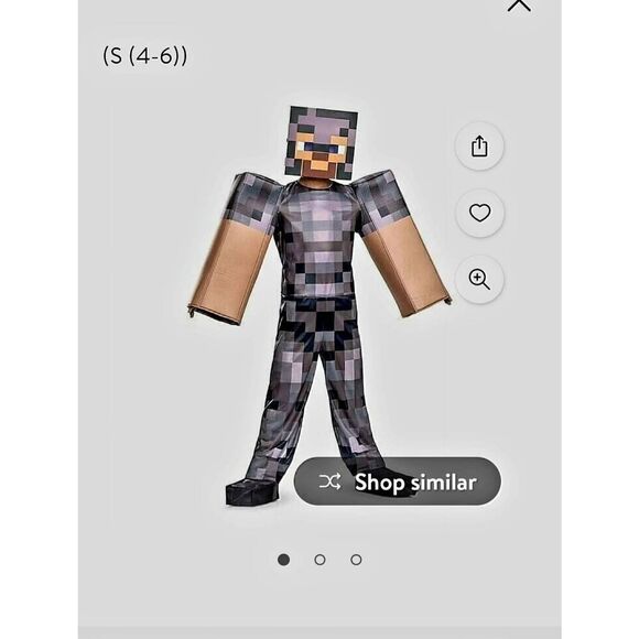 Disguise | Costumes | Nwtdisguise Minecraft Steve In Netherite Armour ...
